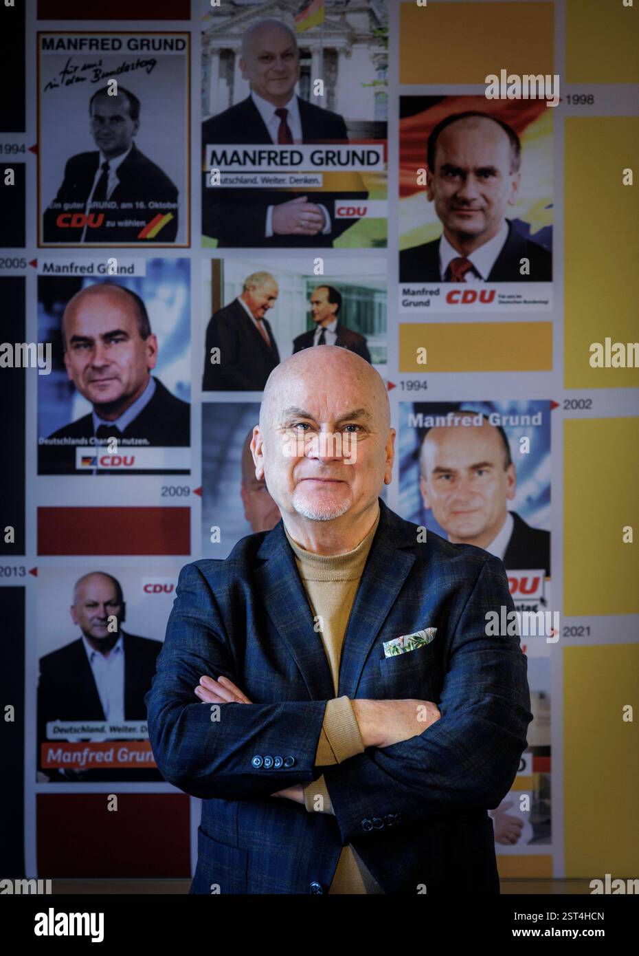 Manfred Grund MdB, CDU, aufgenommen im Jakob-Kaiser-Haus in Berlin ...