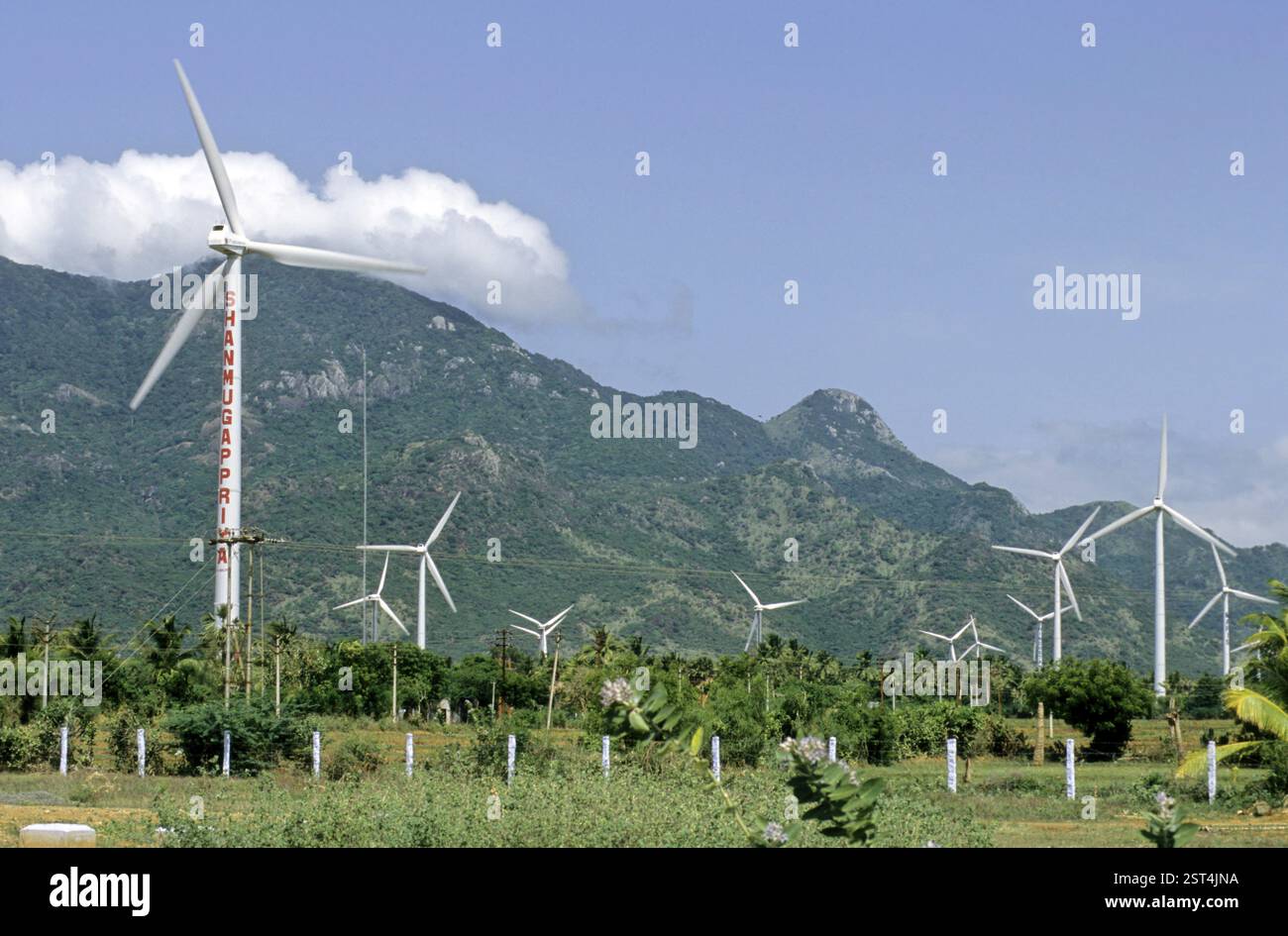 Wind mill tamil nadu india hi-res stock photography and images - Alamy