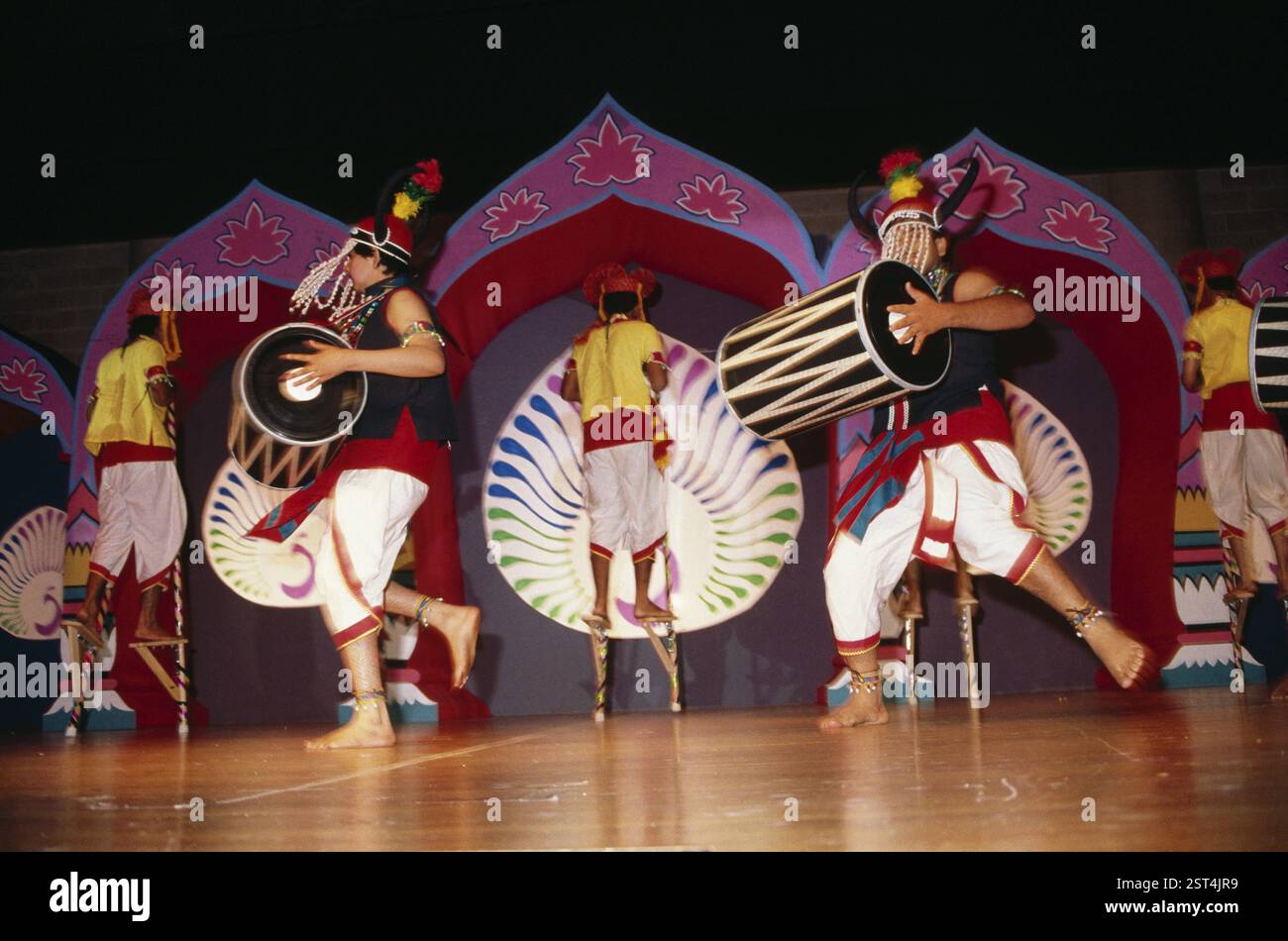 Folk dance, India, Asia Stock Photo - Alamy