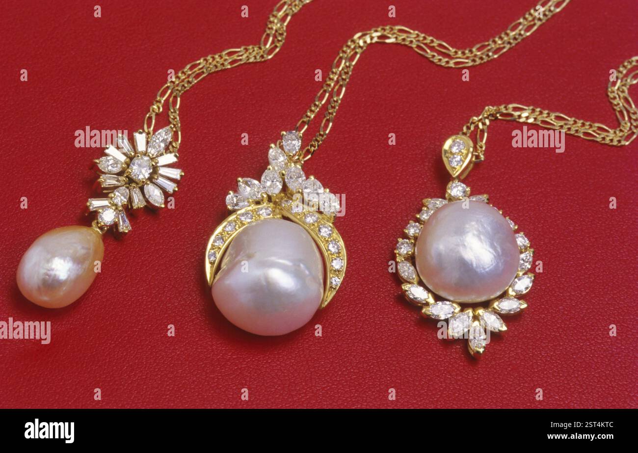 Pearls jewelry India, Asia Stock Photo - Alamy