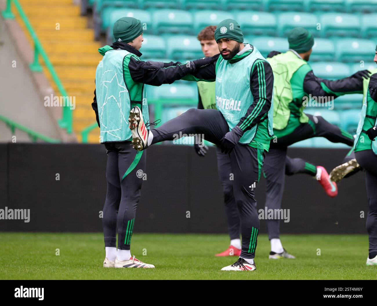 Celtic's Cameron Carter-Vickers during a training session at Celtic ...