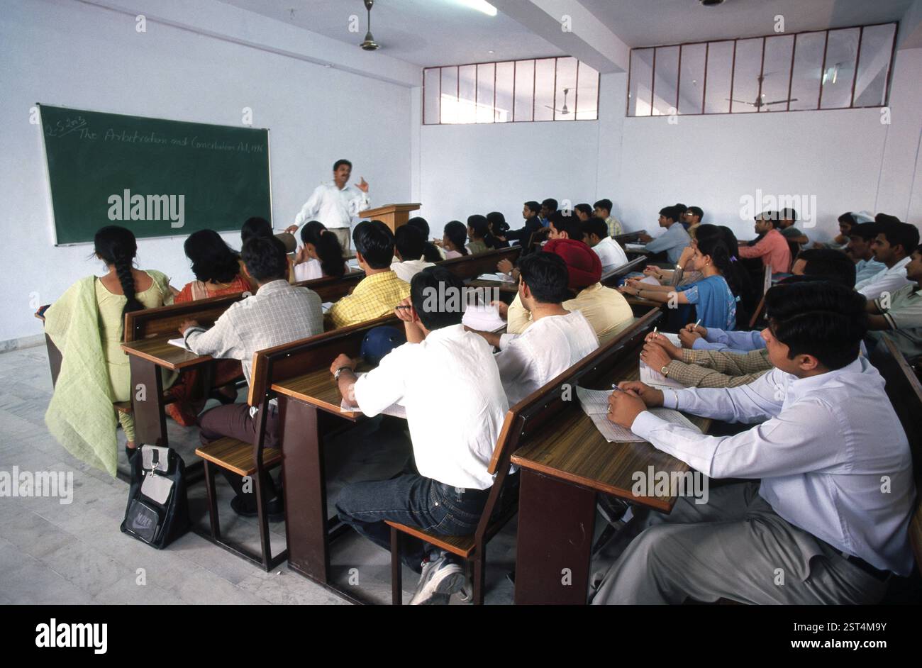 Law College, students in classroom, Dehra Dun, India, Asia Stock Photo - Alamy