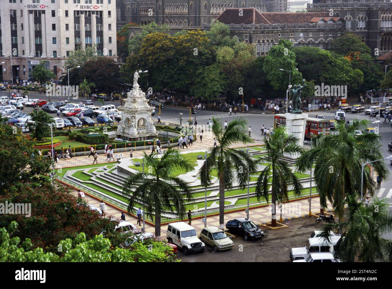 Flora Fountain now called Hutatma Chowk, Bombay Mumbai, Maharashtra ...