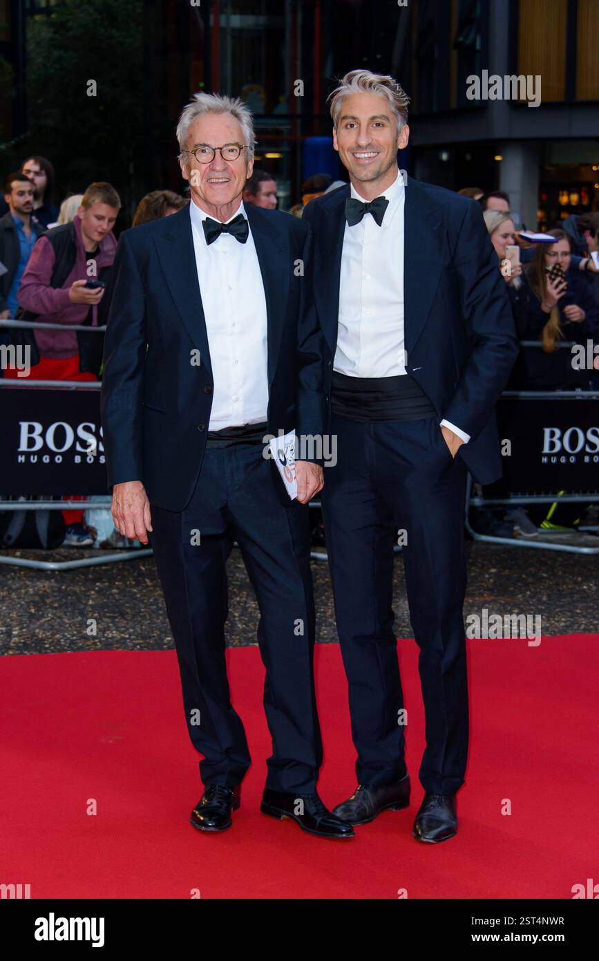 Larry and George Lamb attends the GQ Men Of The Year Awards on the 5th ...