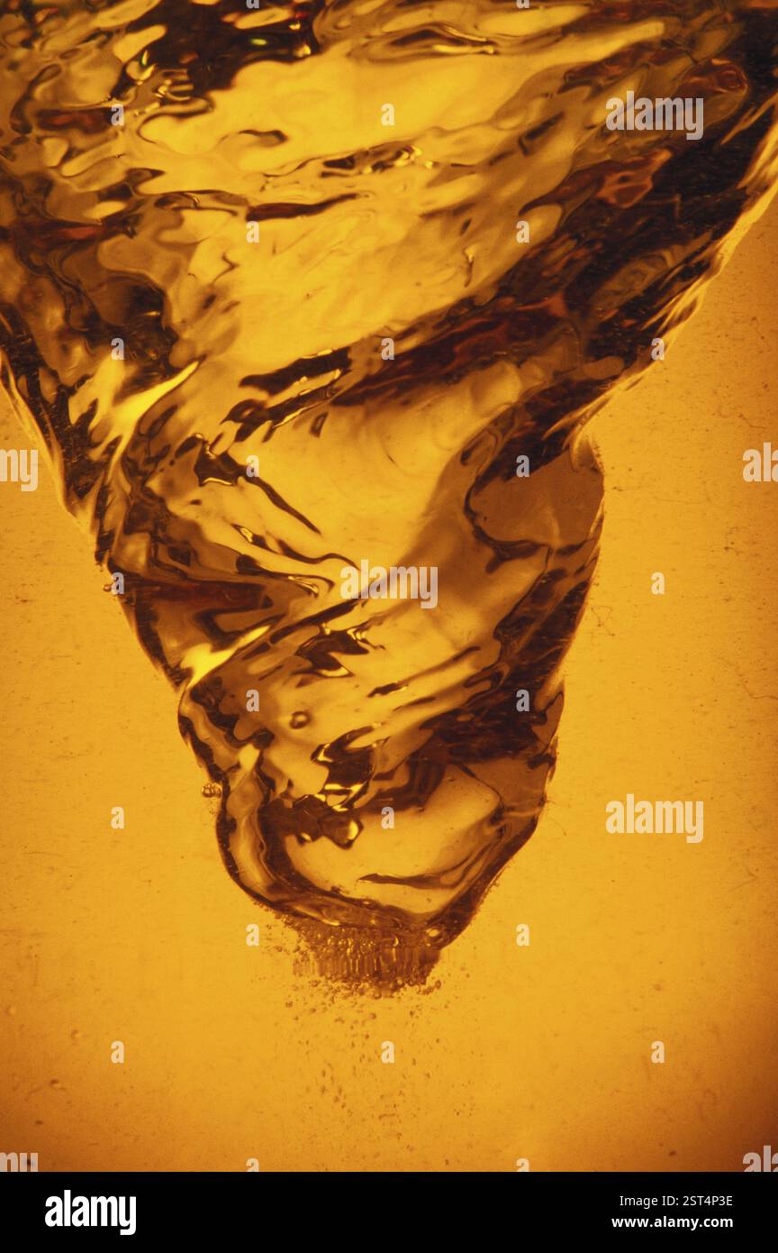 Stirring of water Stock Photo - Alamy