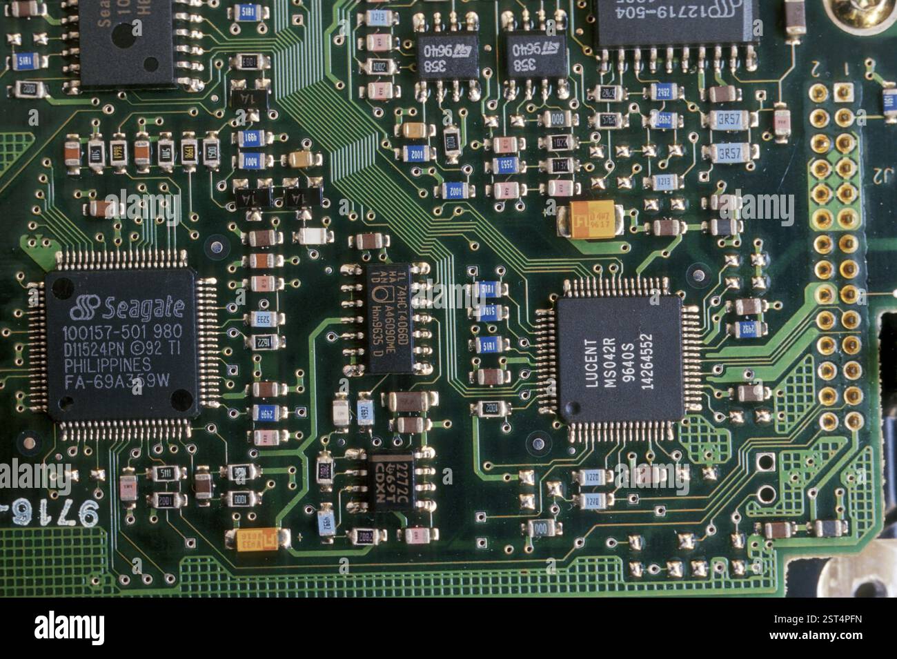 Motherboard of a computer Stock Photo - Alamy