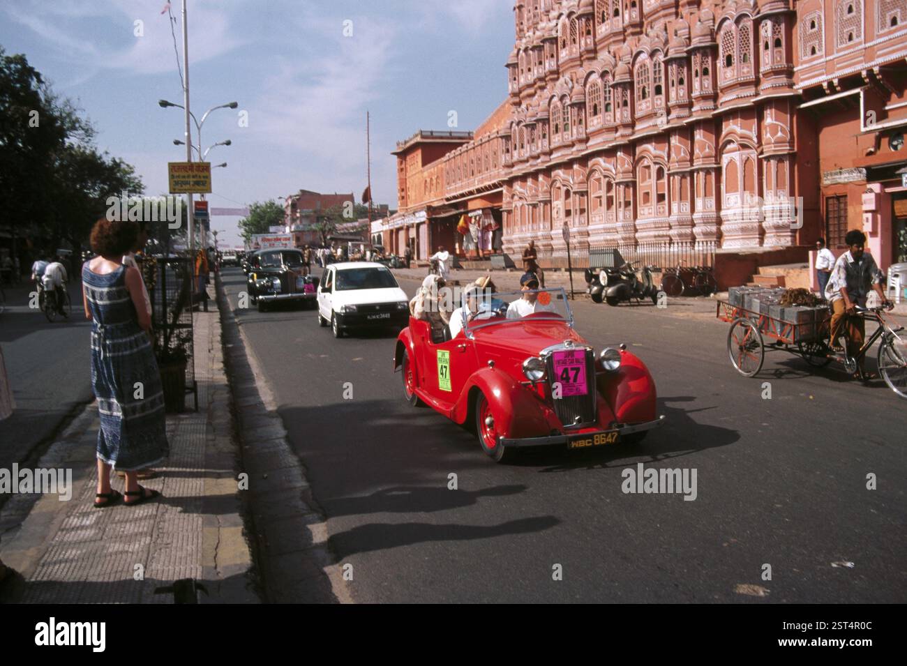 Vintage car rally jaipur hi-res stock photography and images - Alamy