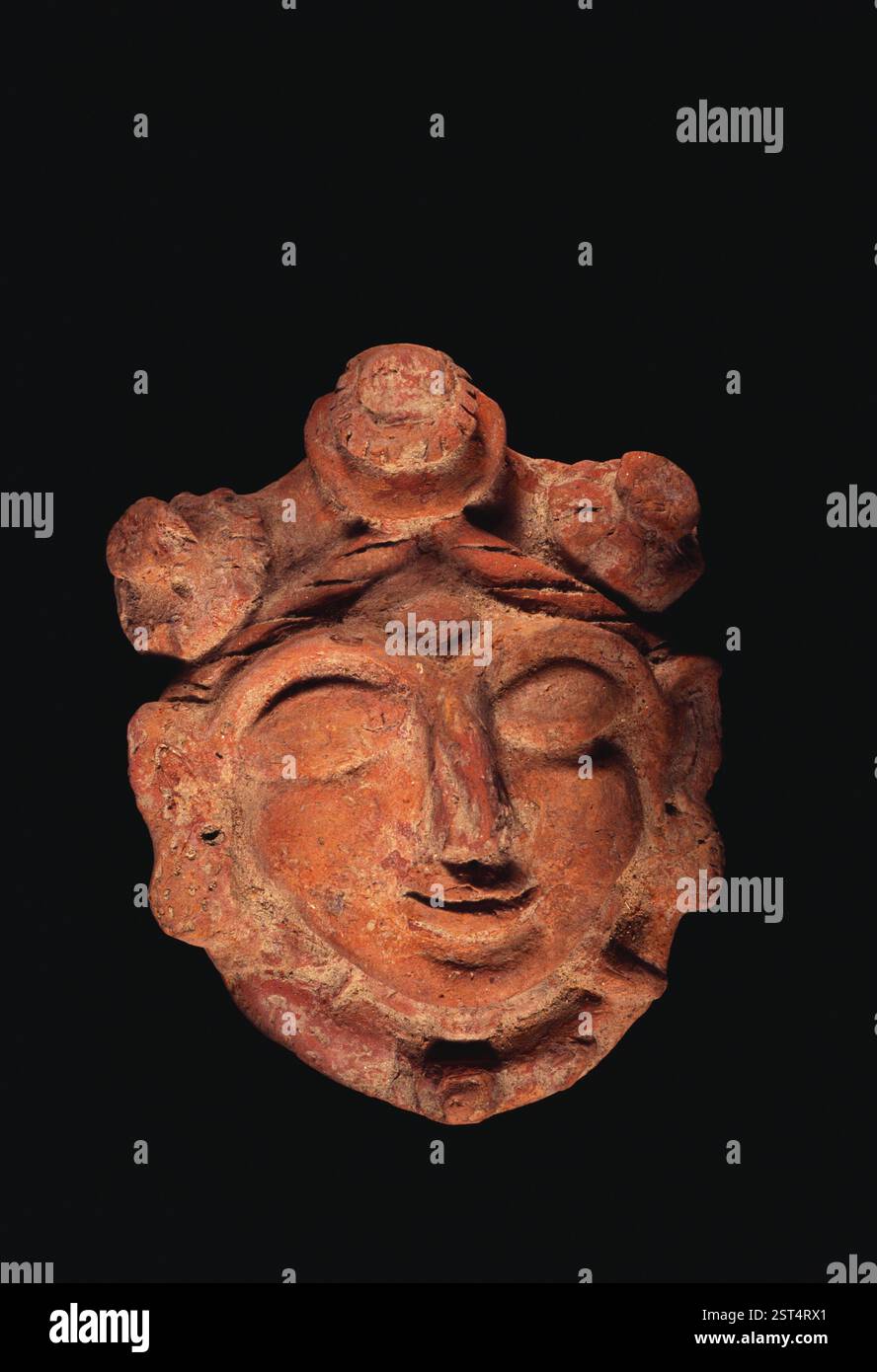Female head of terracotta Gupta Period 5th Century AD, Haryana, Punjab ...