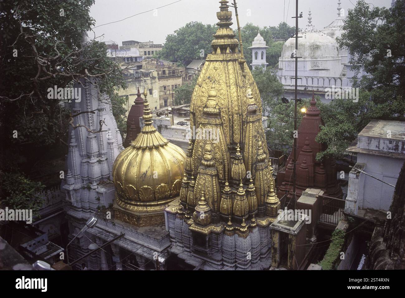 Kashi Vishwanath Temple, Banaras, Uttar Pradesh, India, Asia Stock ...