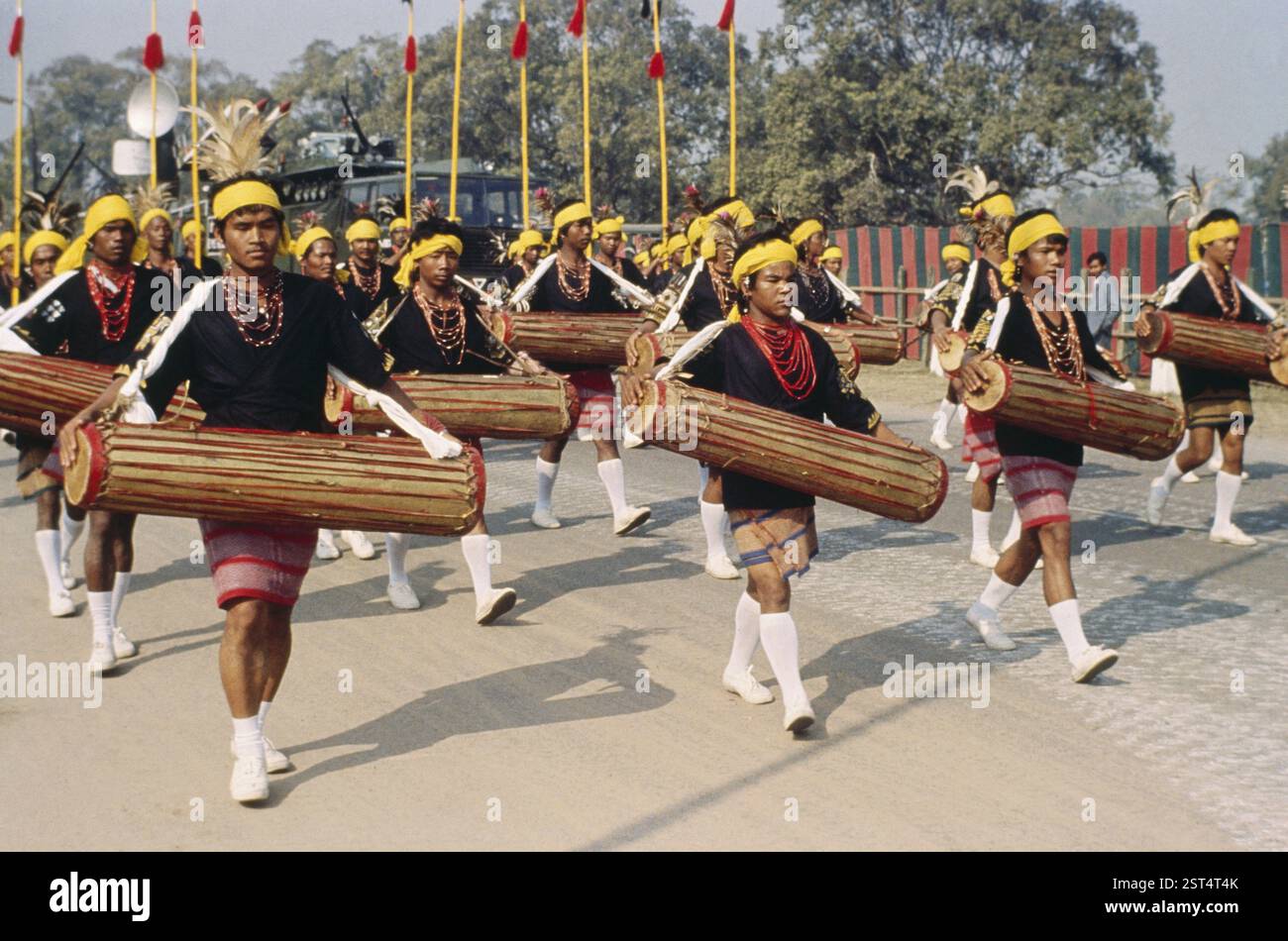 Men playing Mridangam, classical musical instrument, india Stock Photo ...