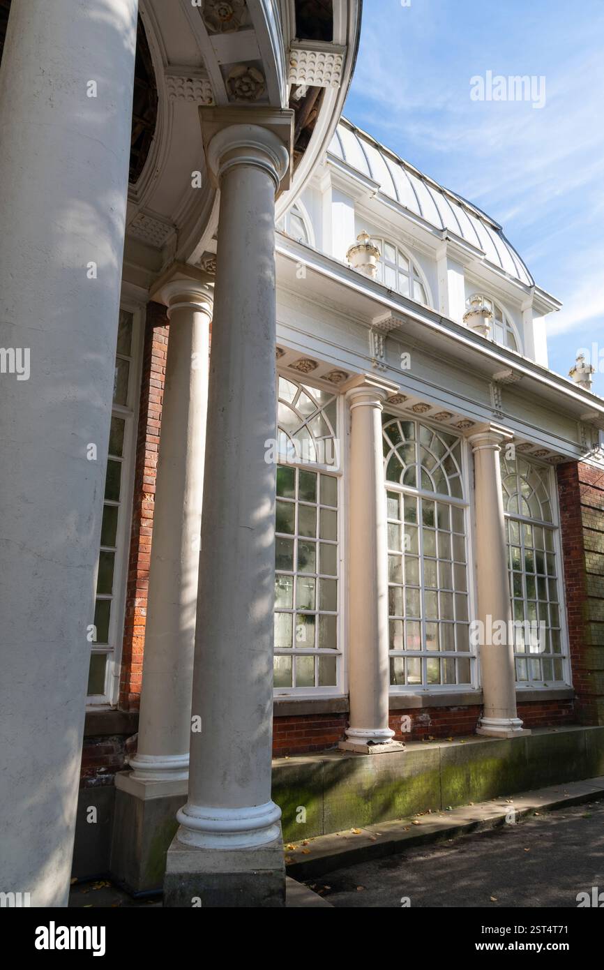 Butterfly House beside the Ashton Memorial in Williamson Park ...