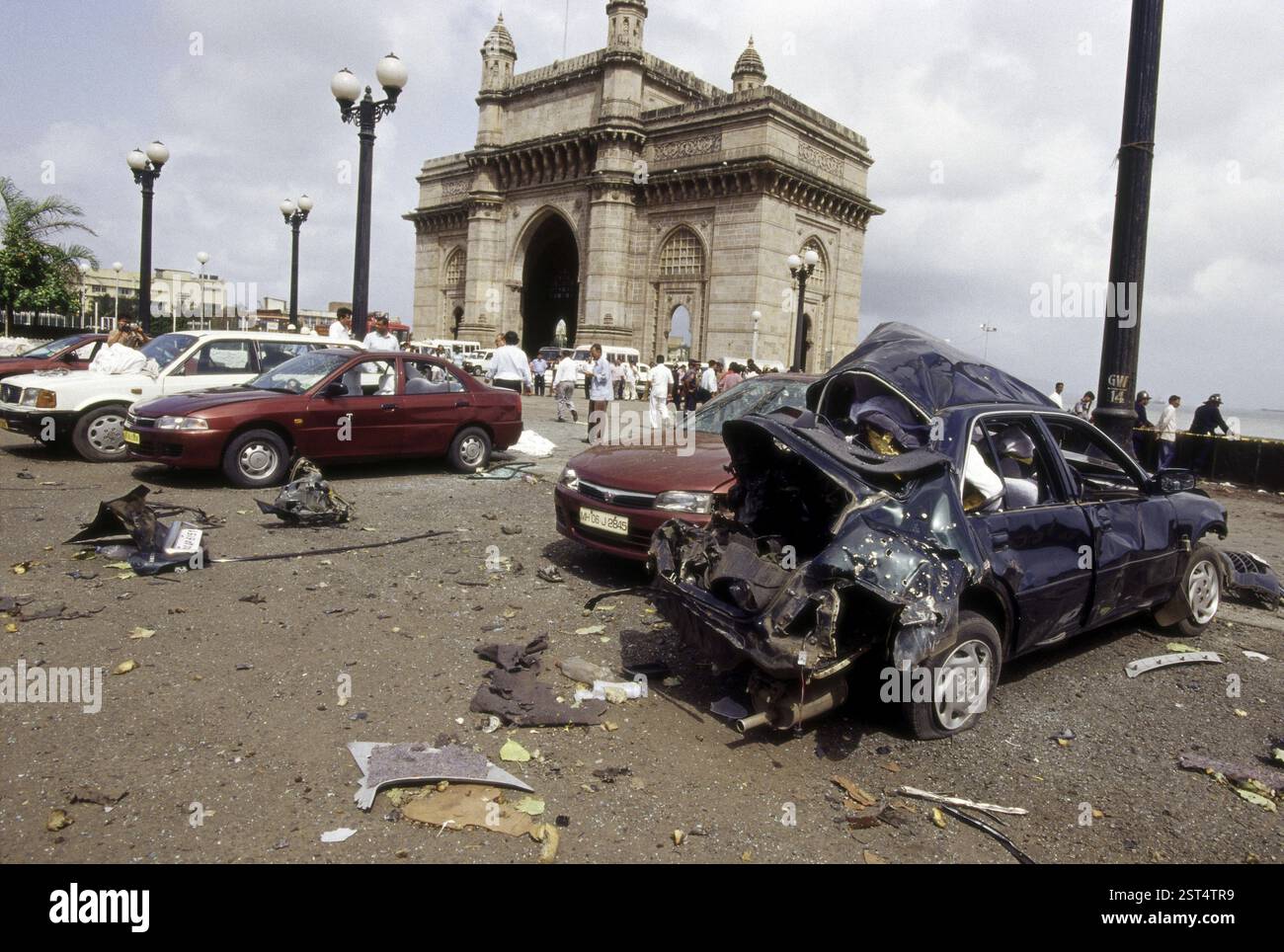 Terrorist bomb blast, Bombay Mumbai, Maharashtra, india Stock Photo - Alamy