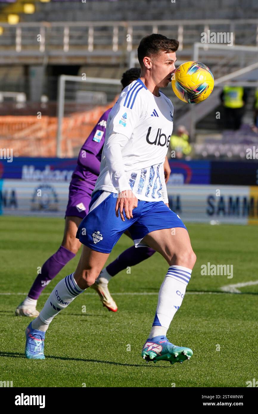 Firenze, Italia. 16th Feb, 2025. Yannik Engelhardt during the Serie A ...