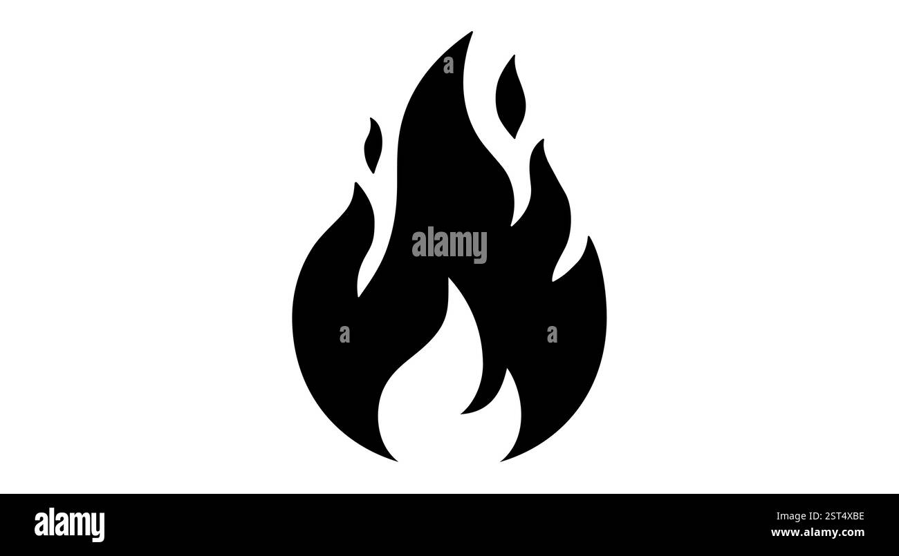 Fire, flame, bonfire. Flame fire icon Stock Vector Image & Art - Alamy