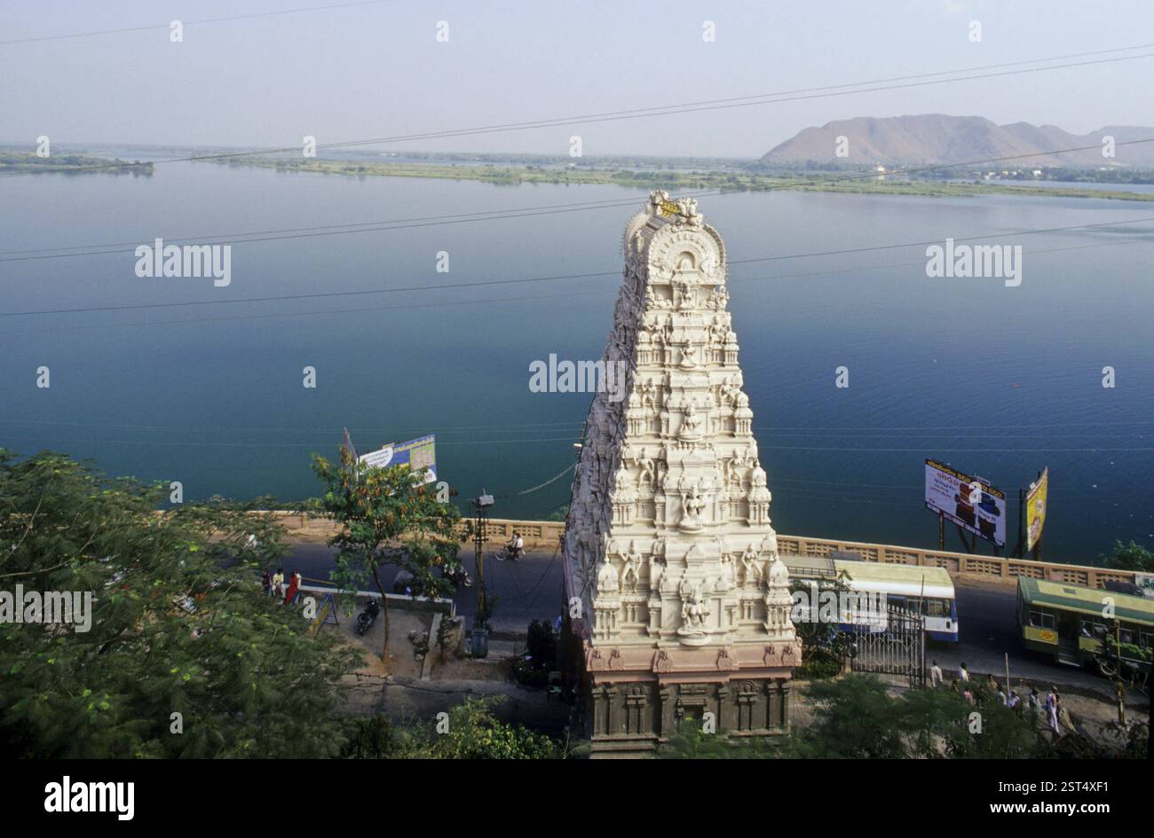 River krishna vijaywada hi-res stock photography and images - Alamy