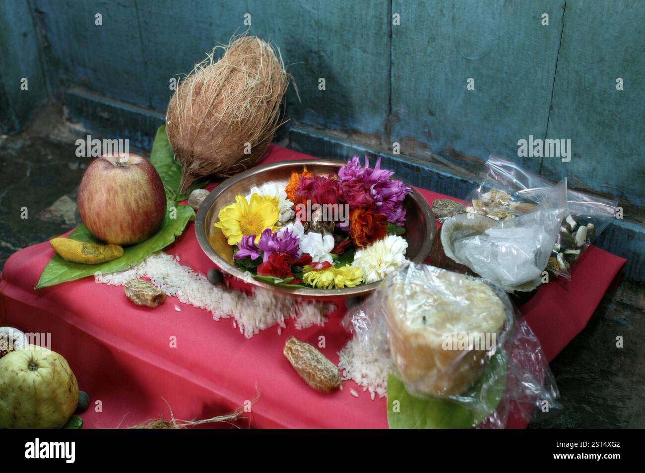 Elephant pooja hi-res stock photography and images - Alamy