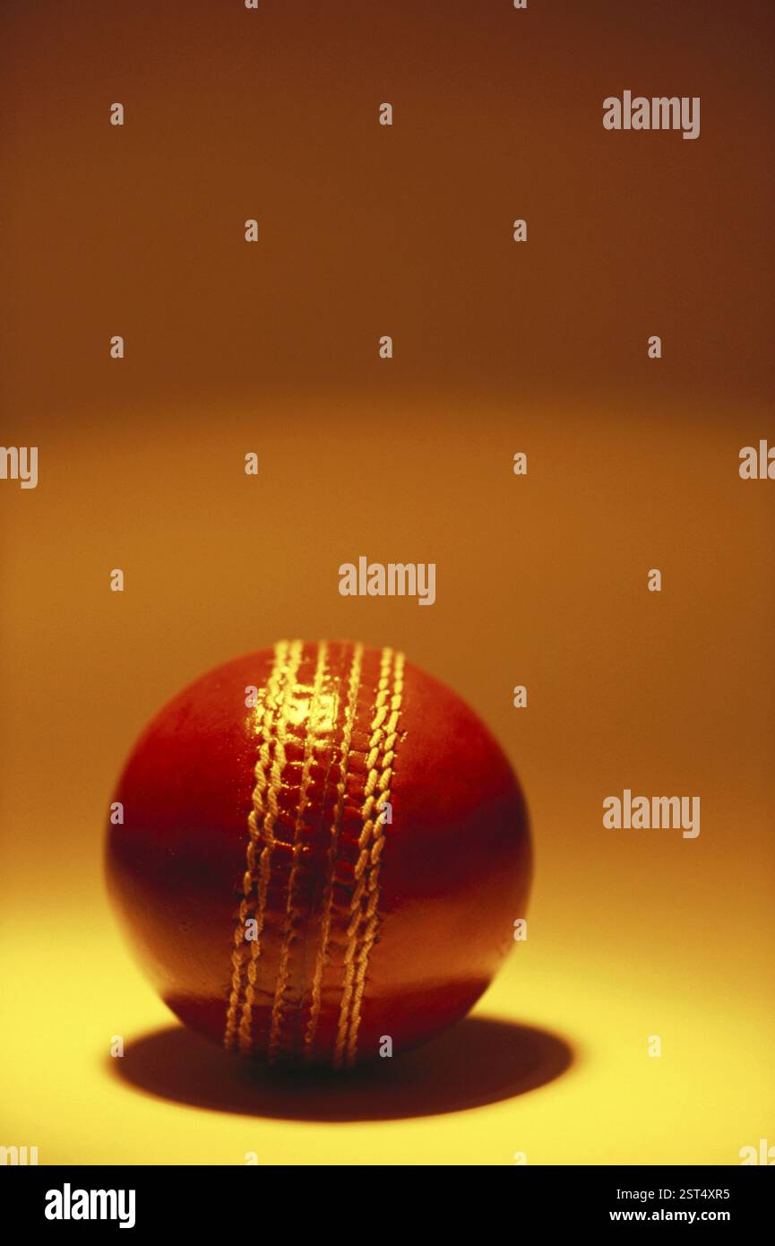 Orange cricket ball hi-res stock photography and images - Alamy