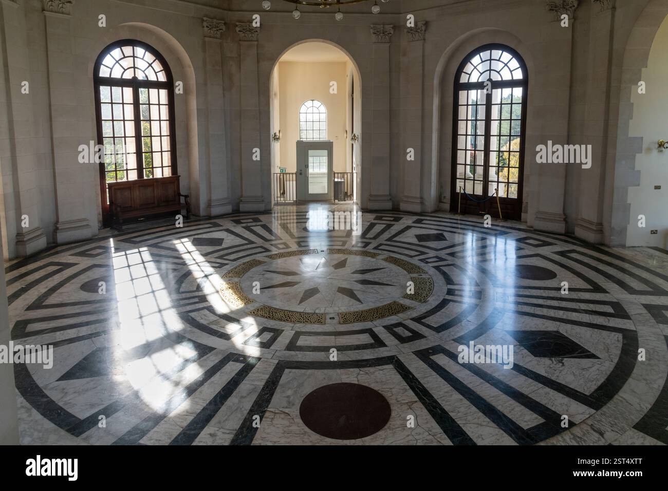 The interior of the Ashton Memorial, a famous building in Williamson ...