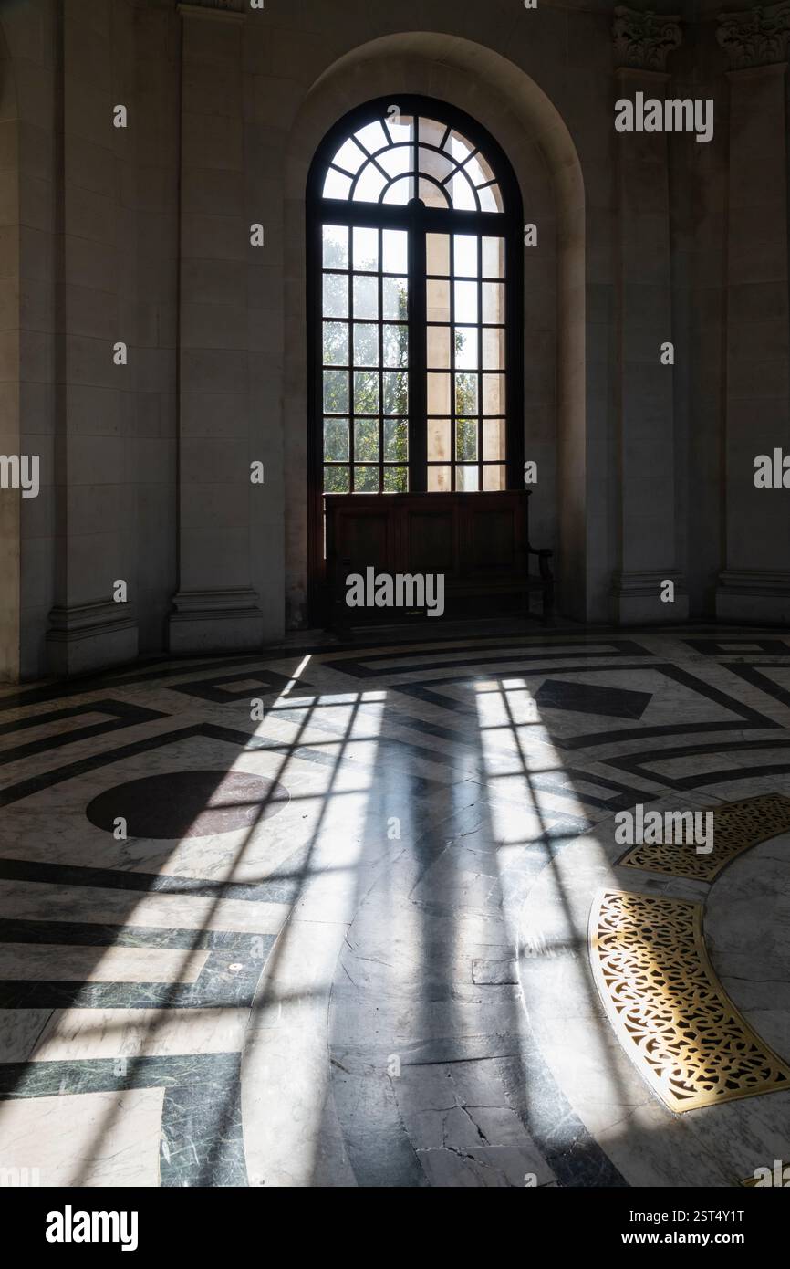 The interior of the Ashton Memorial, a famous building in Williamson ...