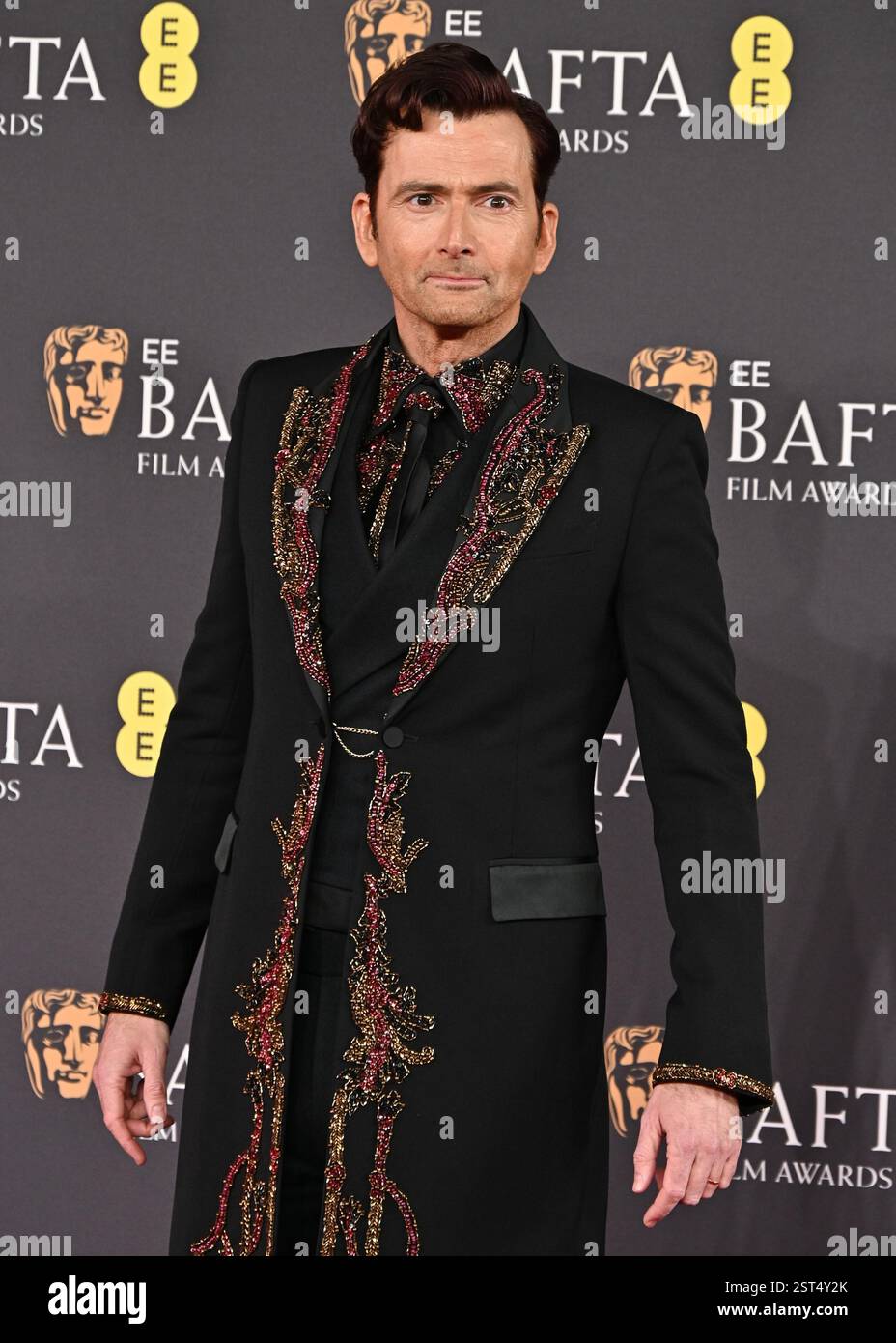 David Tennant attends the 2025 EE BAFTA Film Awards at The Royal ...