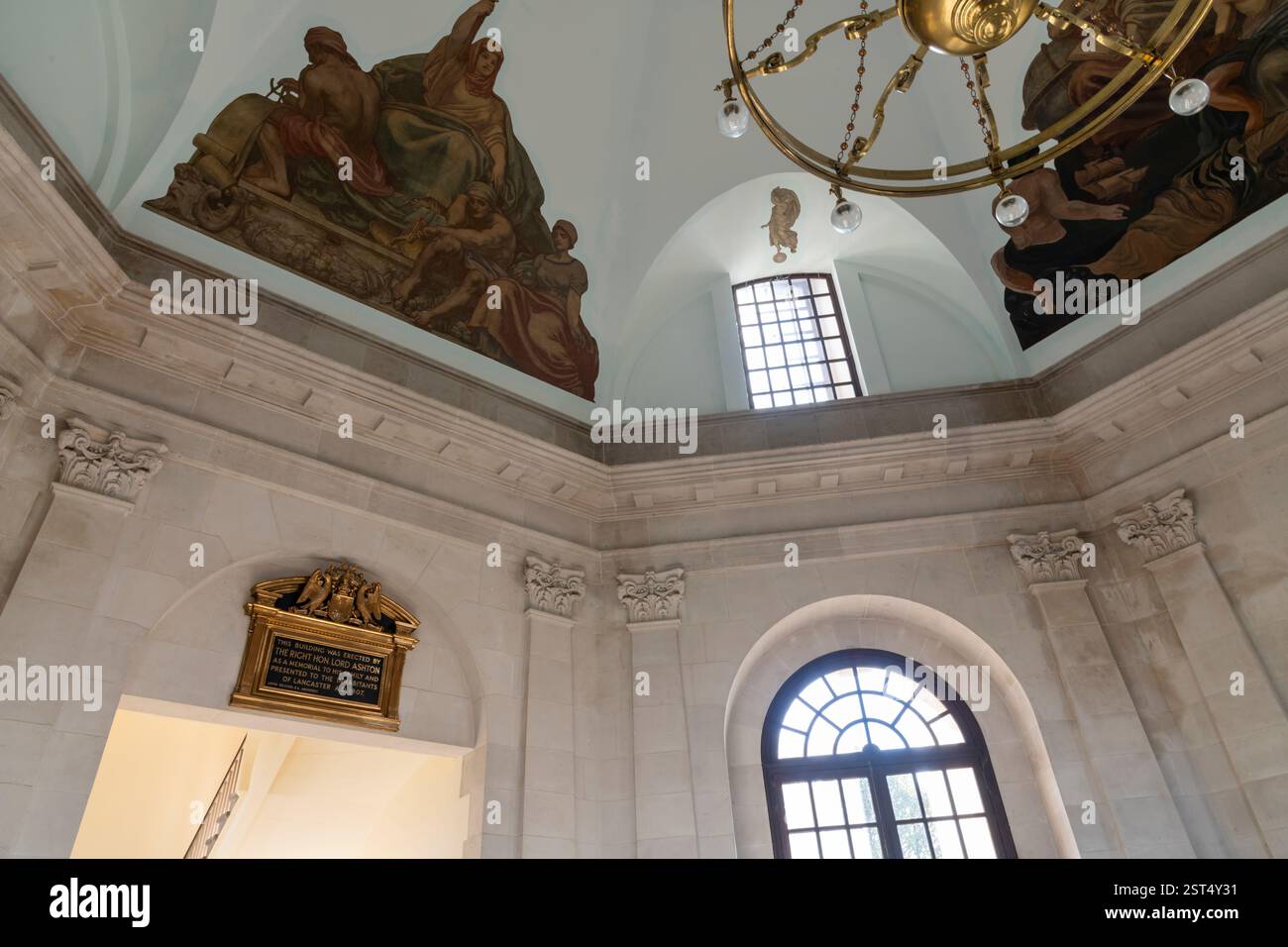 The interior of the Ashton Memorial, a famous building in Williamson ...
