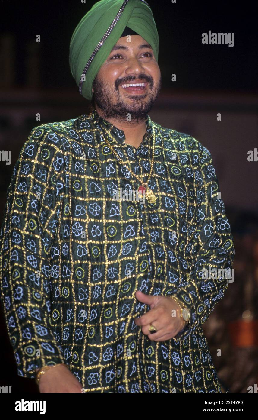 India, Asian punjabi singer daler mehndi, India, Asia Stock Photo - Alamy