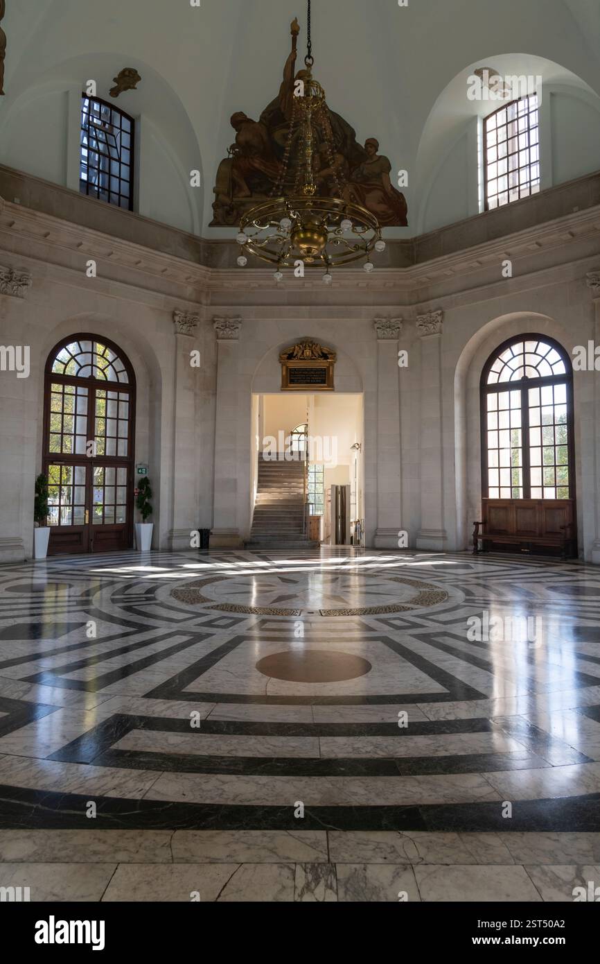The interior of the Ashton Memorial, a famous building in Williamson ...