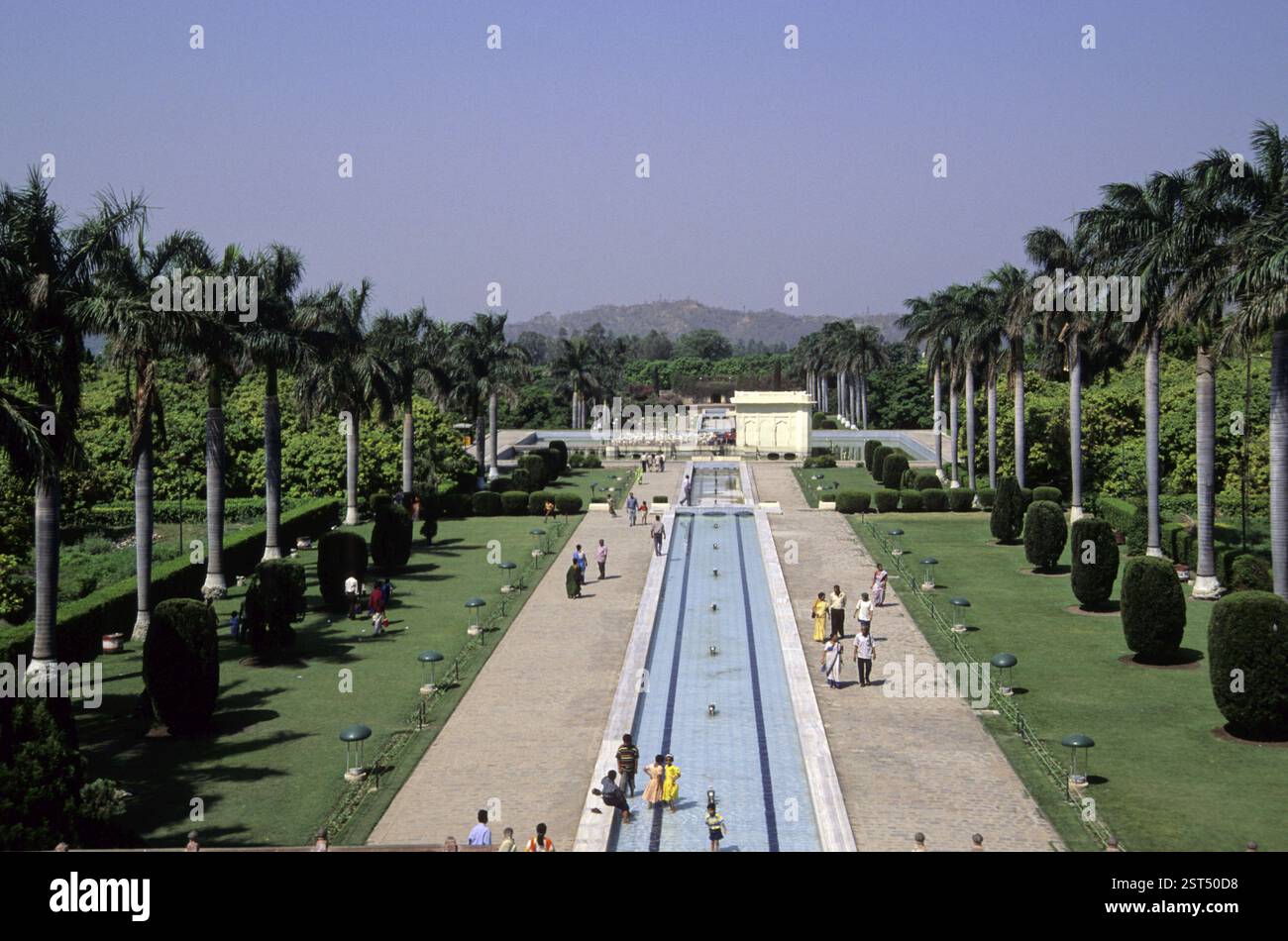Pinjore Garden, Chandigarh Union Territory, Punjab, India, Asia Stock ...