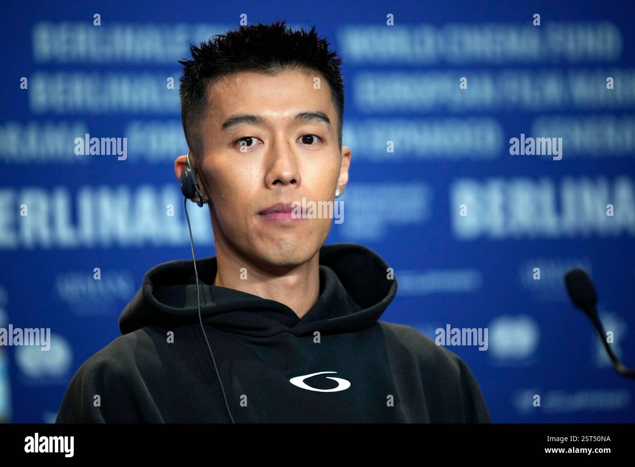 Zhou You attends a press conference of the movie 'Girls on Wire' at the ...