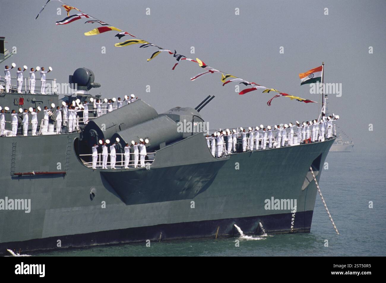 Navy review, bombay mumbai, maharashtra, india Stock Photo - Alamy