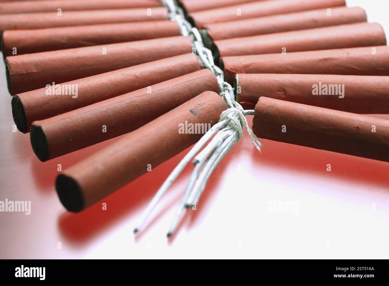 Firecrackers showing fuse Stock Photo - Alamy