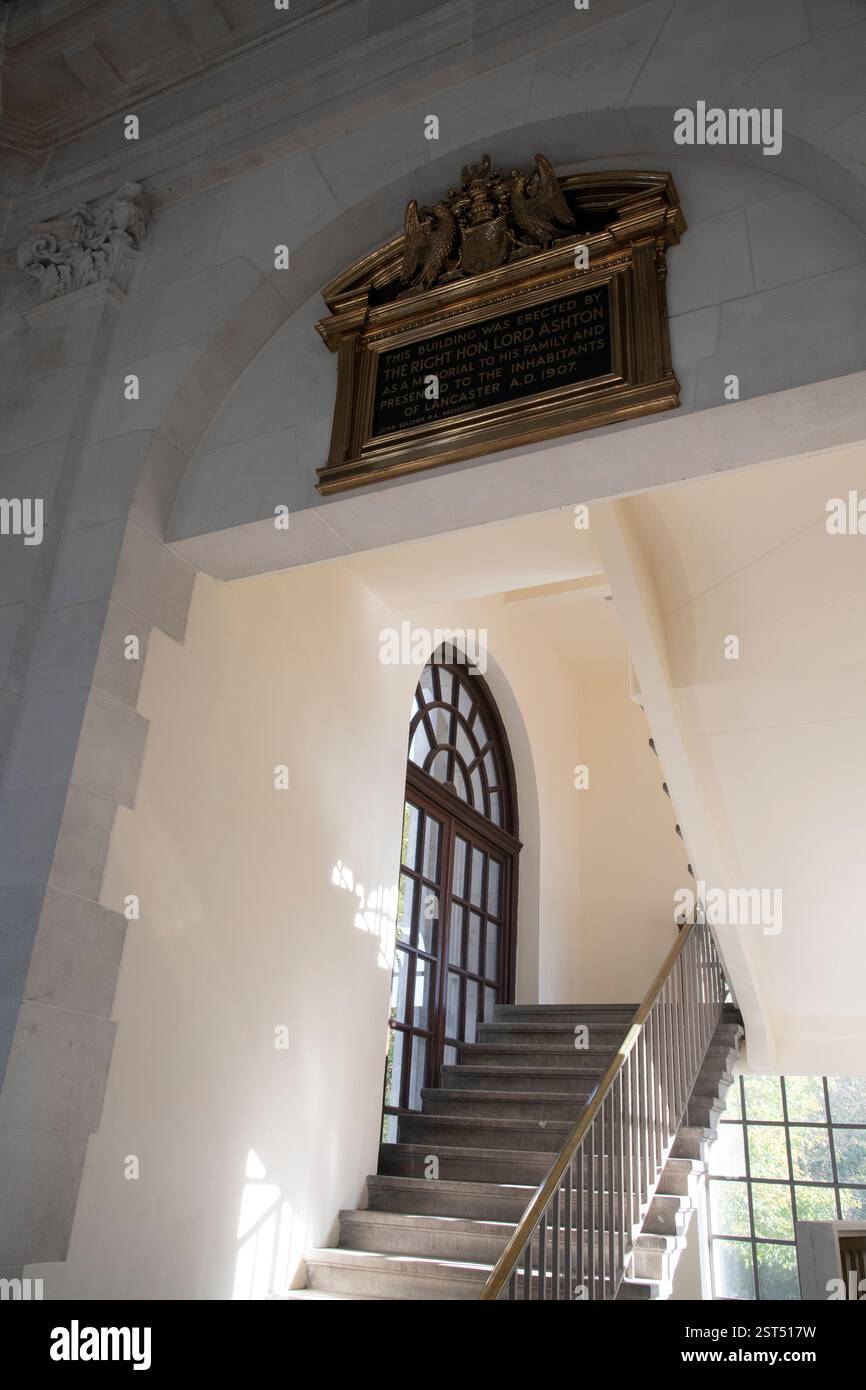 The interior of the Ashton Memorial, a famous building in Williamson ...