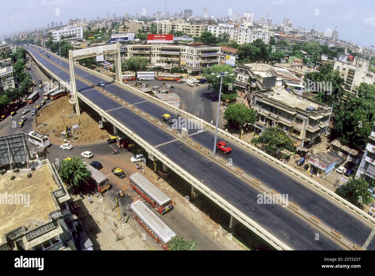 Dadar flyover bridge, Bombay Mumbai, Maharashtra, India, Asia Stock ...