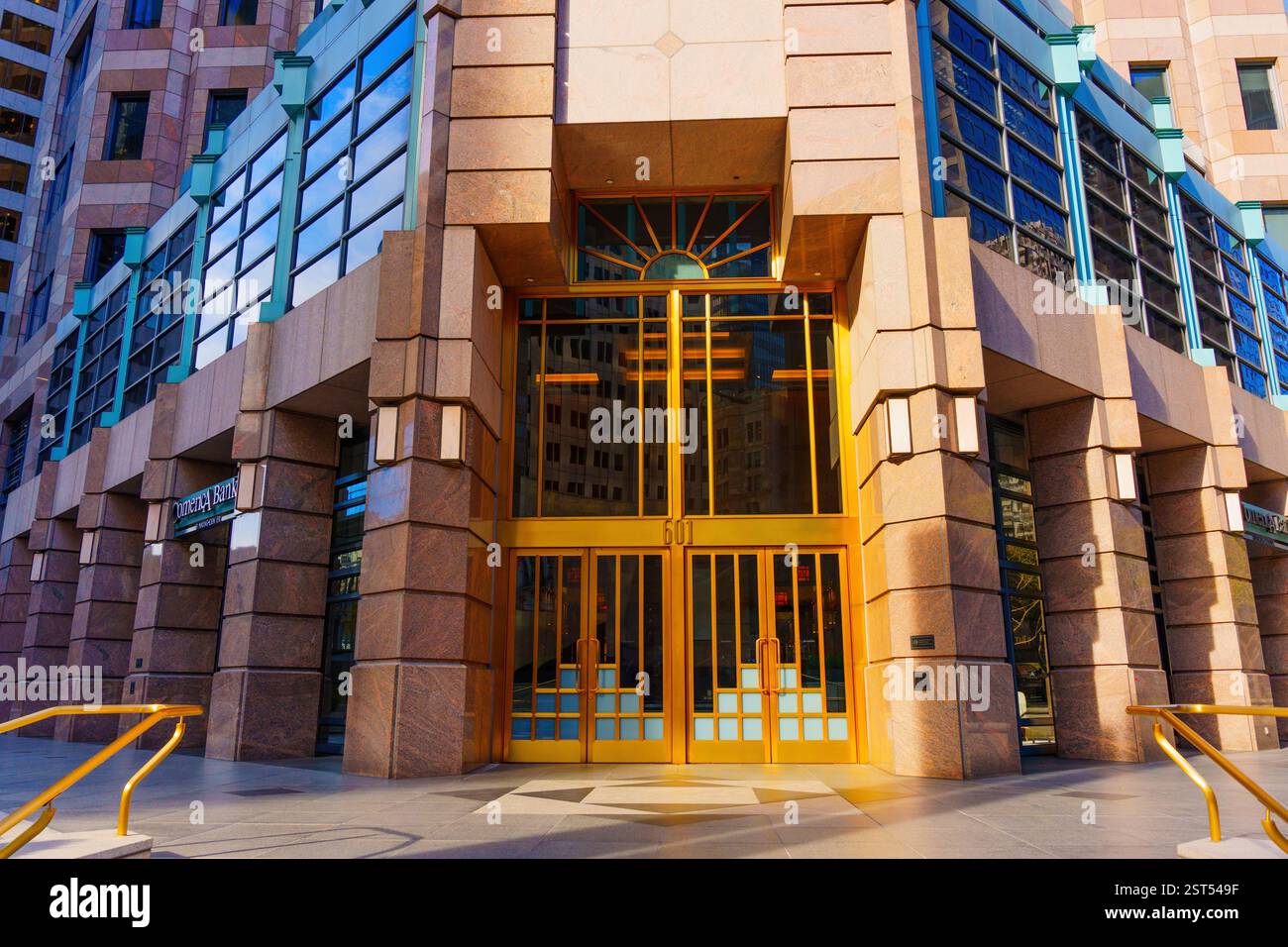 Los Angeles, California - January 7, 2025: Striking view of the ...