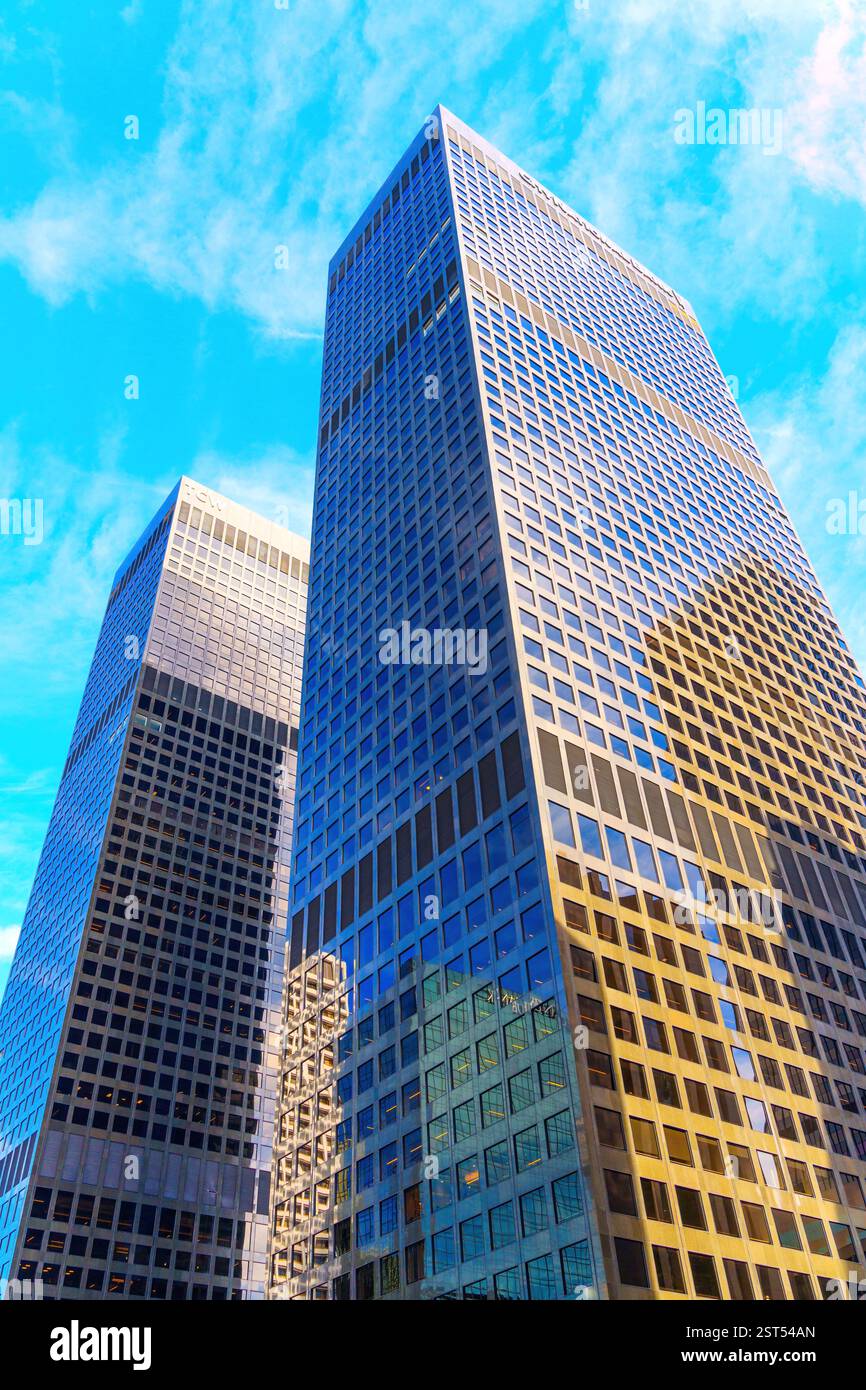 Los Angeles, California - January 7, 2025: Imposing view of City ...