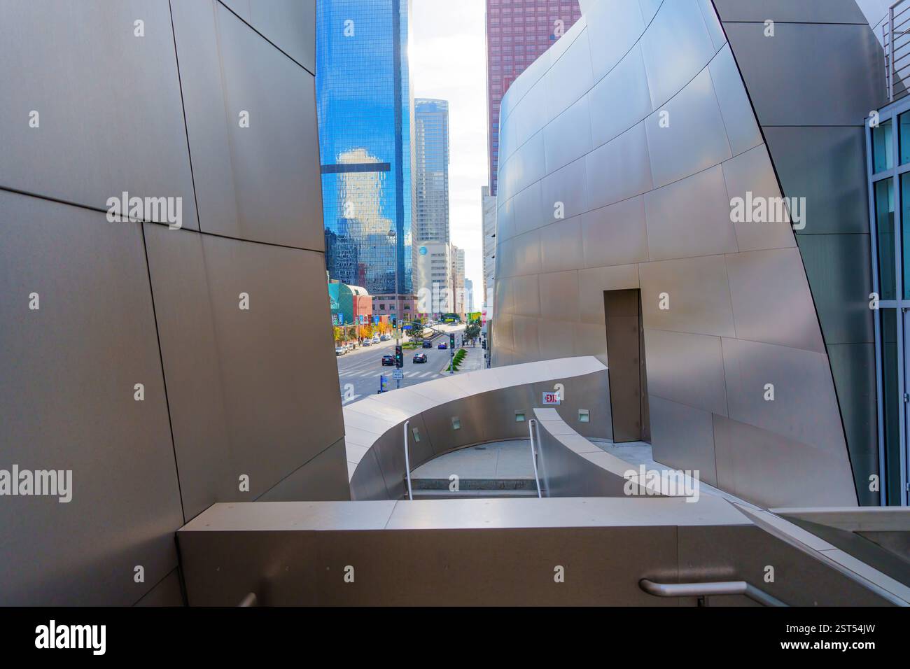 Los Angeles, California - January 7, 2025: Interior perspective of the ...