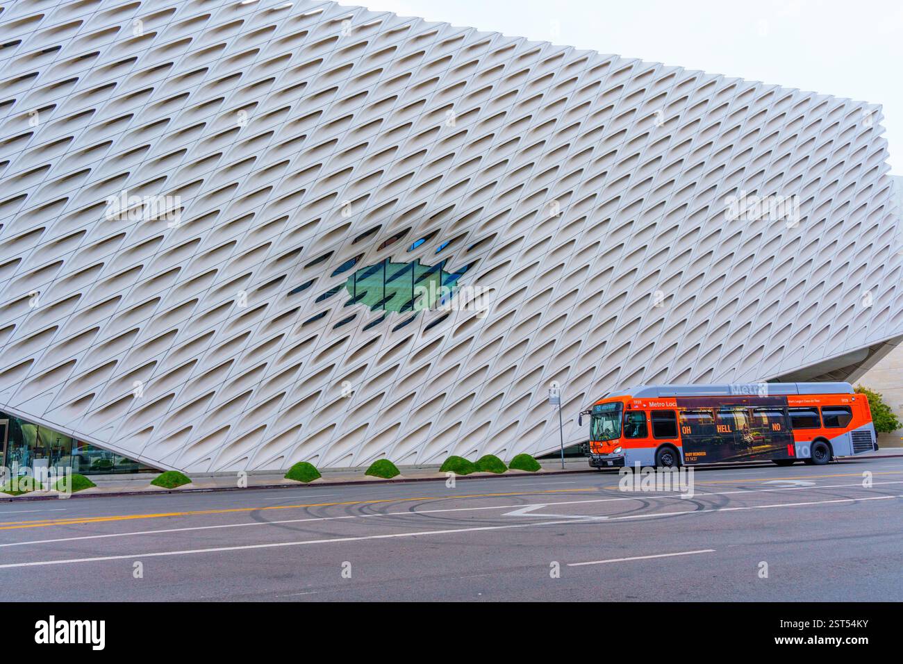 Los Angeles, California - January 7, 2025: Unique architectural design ...