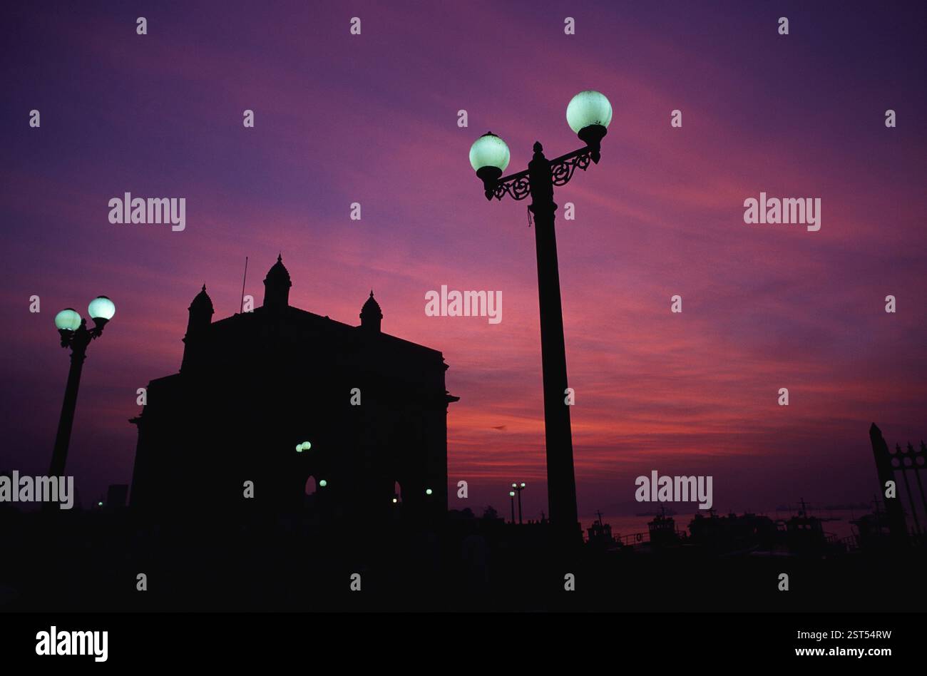 Gateway of India at night view, Bombay Mumbai, Maharashtra, India, Asia ...