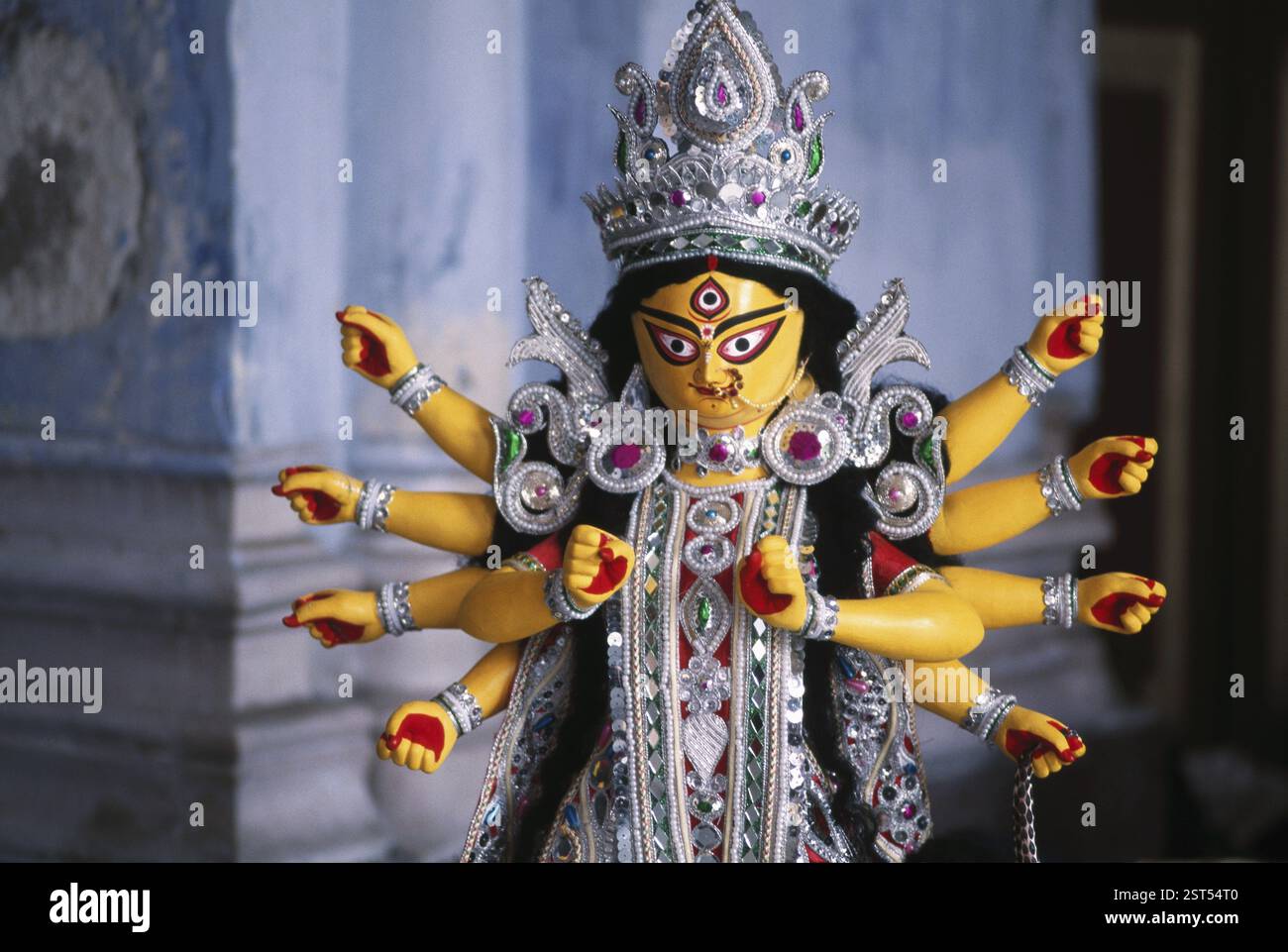 Sculpture Goddess Durga Pooja puja procession Homage To The Mother ...