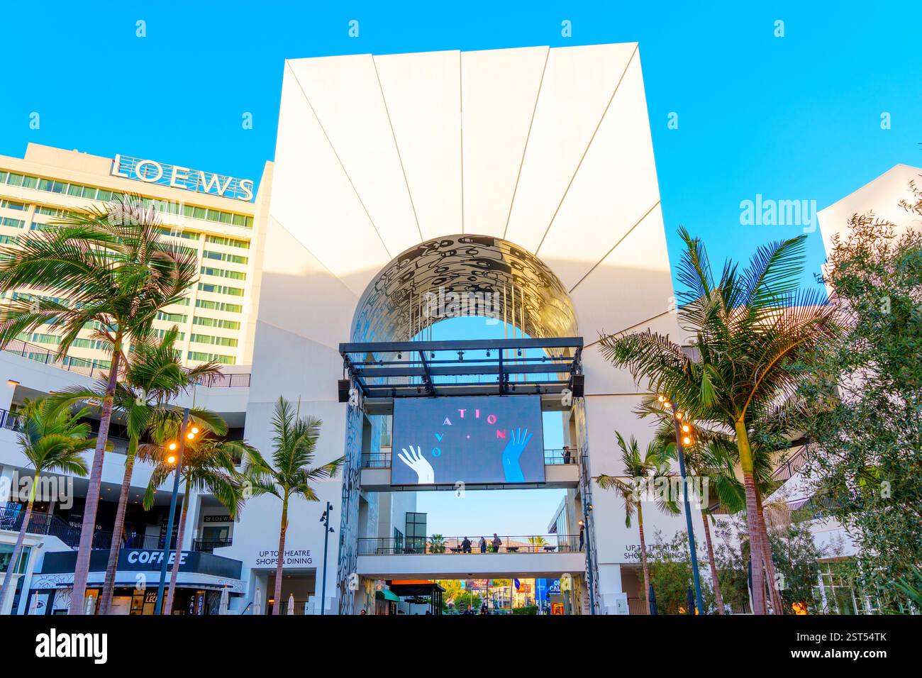 Los Angeles, California - January 8, 2025: Dynamic view of the FIGat7th ...