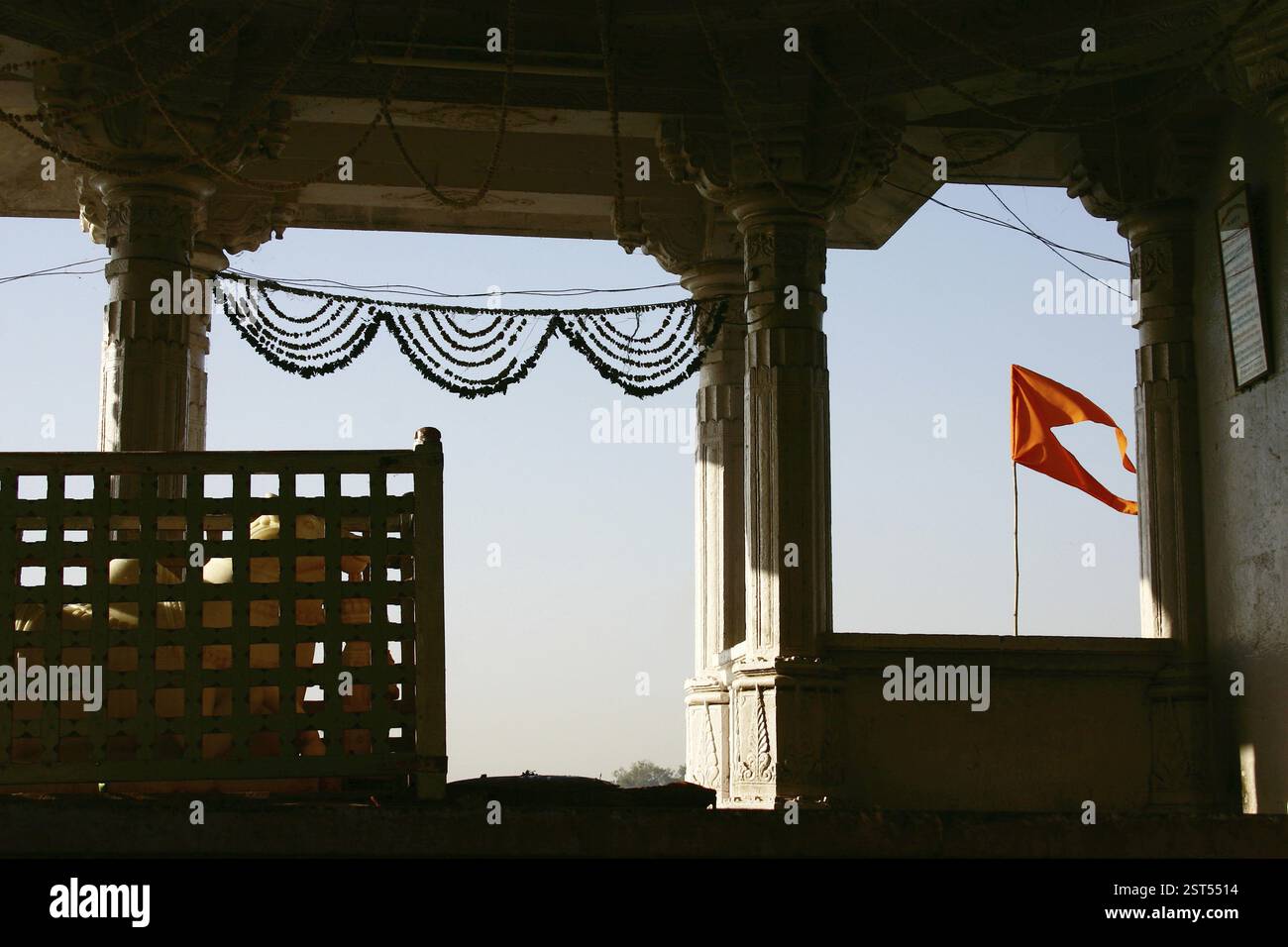 Flags hindu deity lord hi-res stock photography and images - Alamy