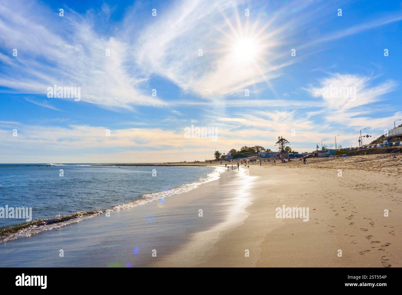 Malibu, California - November 29, 2024: Scenic view of Malibu Beach ...