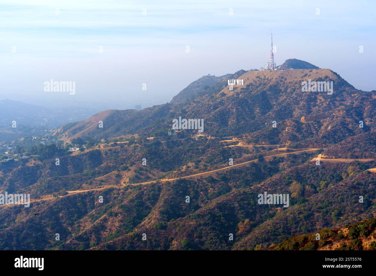 Los Angeles, California - December 28, 2024: Aerial view showcasing ...