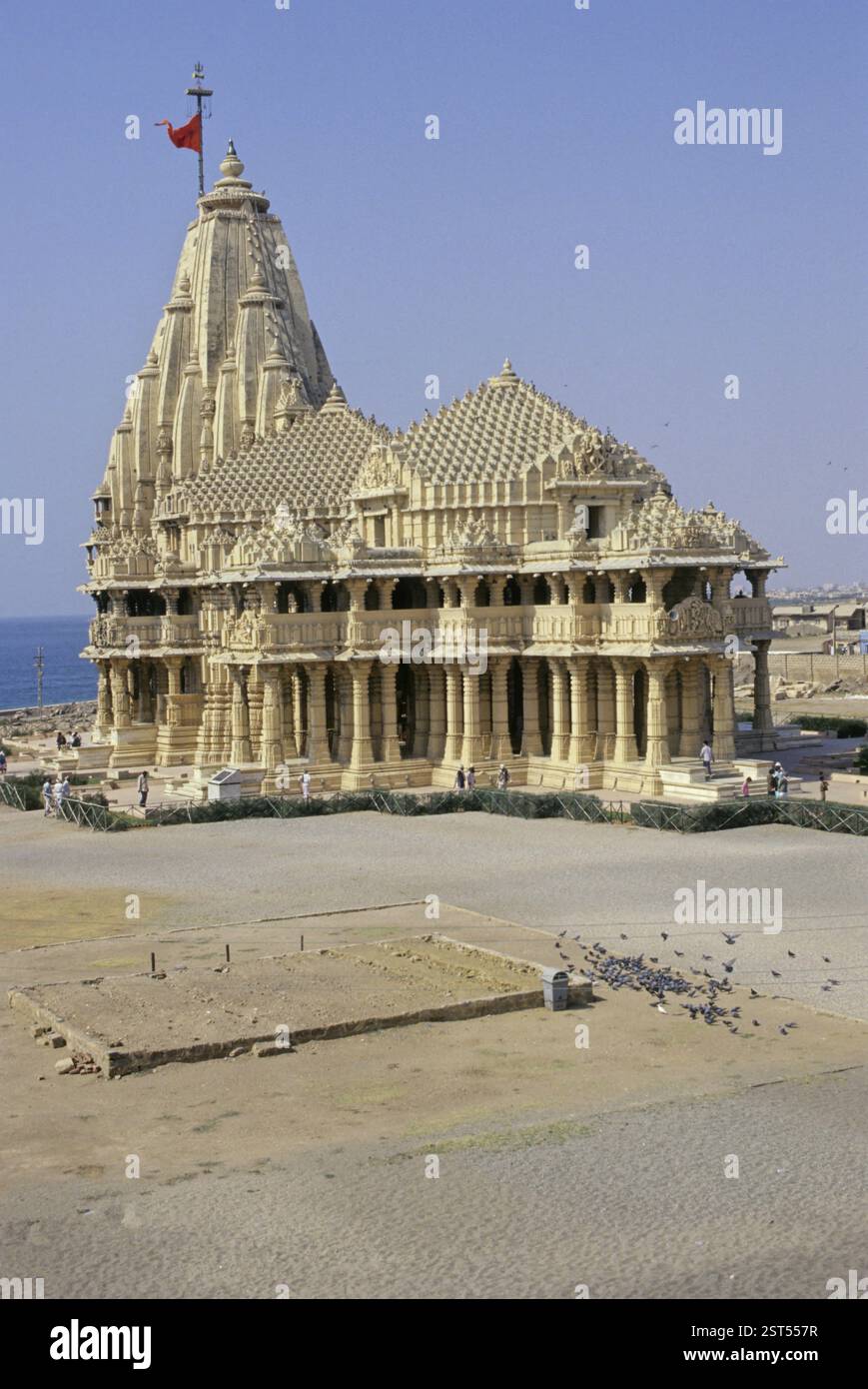 Somnath Temple, veranal, somnath, gujarat, india Stock Photo - Alamy