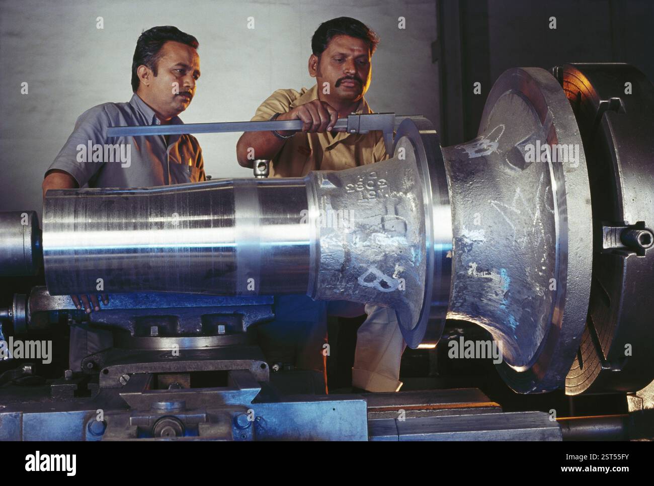 People working in engineering industry, india Stock Photo - Alamy