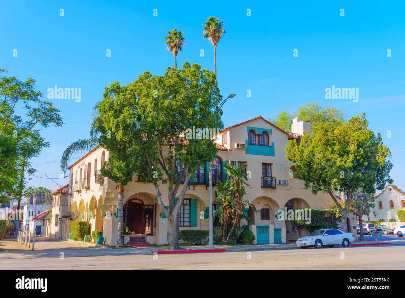 Riverside, California - December 31, 2024: Beautiful view of a historic ...