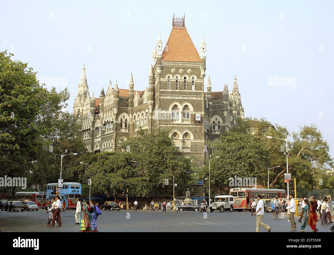 Oriental Building, Flora Fountain, Bombay now Mumbai, Maharashtra ...