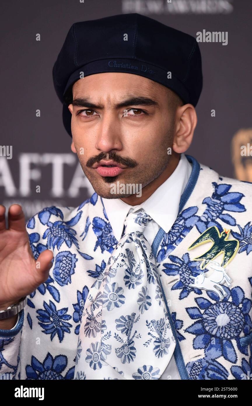 Nabhaan Rizwan bei der Verleihung der BAFTA Film Awards 2025 / 78th ...