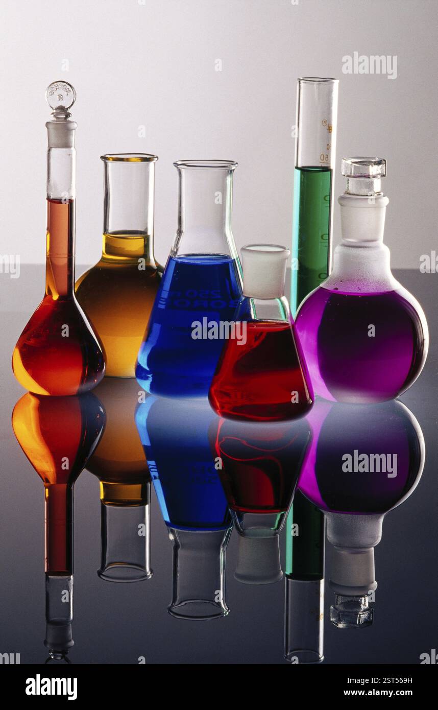 Chemicals in laboratory, india Stock Photo - Alamy
