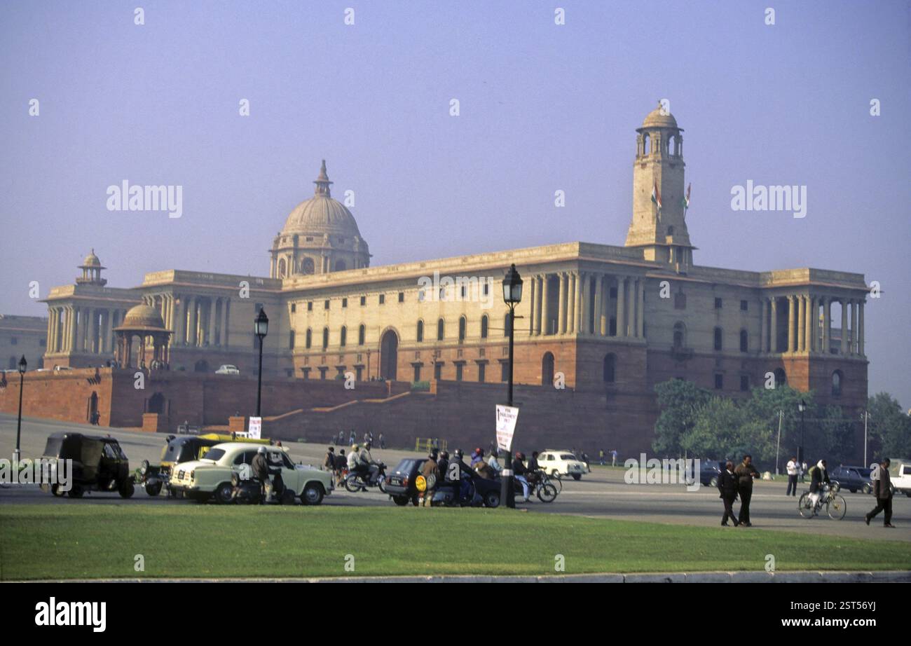 North block delhi hi-res stock photography and images - Alamy